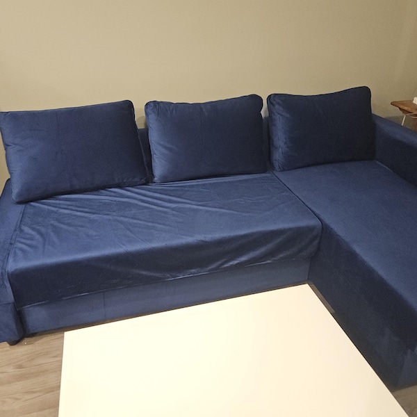 FRIHETEN Cover, Custom Made Covers to Fit Friheten 3 Seat Sofa-bed ...
