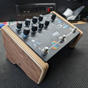 2-tier Desktop Pedalboard for Synthesizer and Effect Pedal / Desktop ...