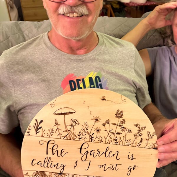 Custom Your Choice! - Hand-burned Wood Sign, Home Decor, Flowers ...