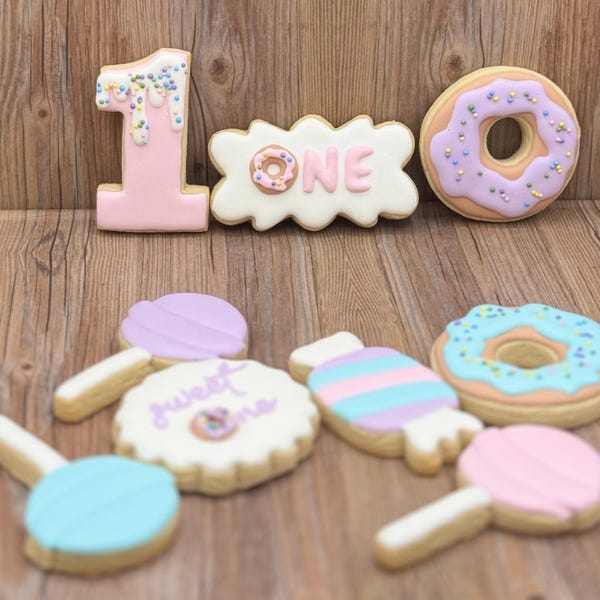 Number 1 Cookie Cutter - Number One Cookie Cutter - Number Cookie ...