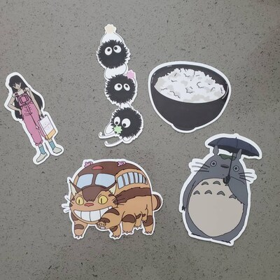Ponyo Sticker Ponyo and Ham Sticker Ponyo Anime Studio Ghibli Anime - Etsy
