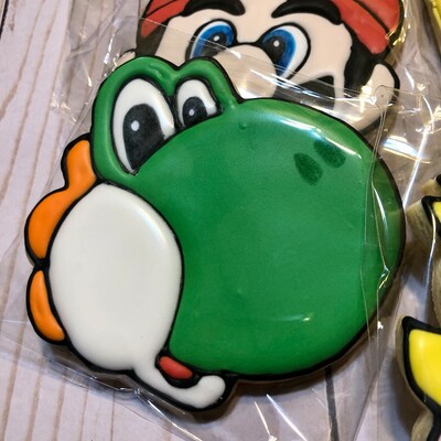Yoshi / Video Game Cookie Cutter by Thecuttercafe - Etsy