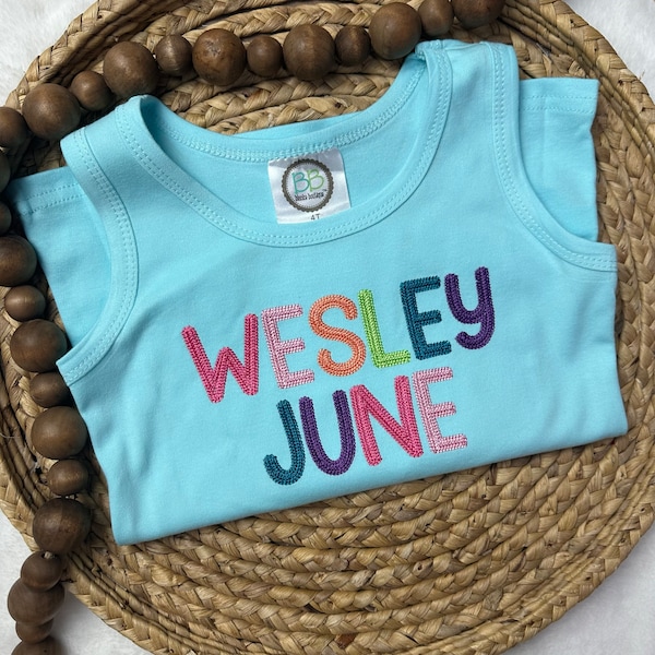 Dense Chain Script Font Machine Embroidery Handwritten soleil Alphabet ...