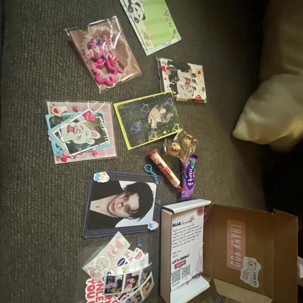 Kpop Box Gift for Kpop Fans Handmade Accesories K-pop Merch - Etsy