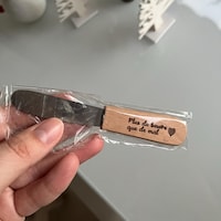 Personalized Wood Key Tray for Entryway Table, Wooden Keychain Display ...