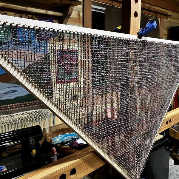 3 Ft RG Triangle Weaving Loom, Regular Gauge, Shawl Loom - Etsy