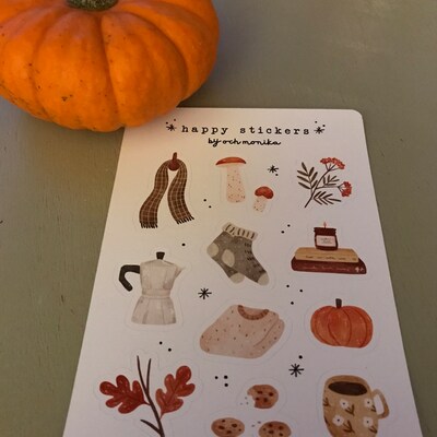 3 Matte Sticker Sheets, Sticker Pack, Sticker Bundle, Cute Stickers ...