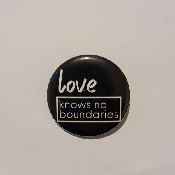 Aroace Pin Button, Abstract Aro Ace Art Gift, Discreet Aromantic ...