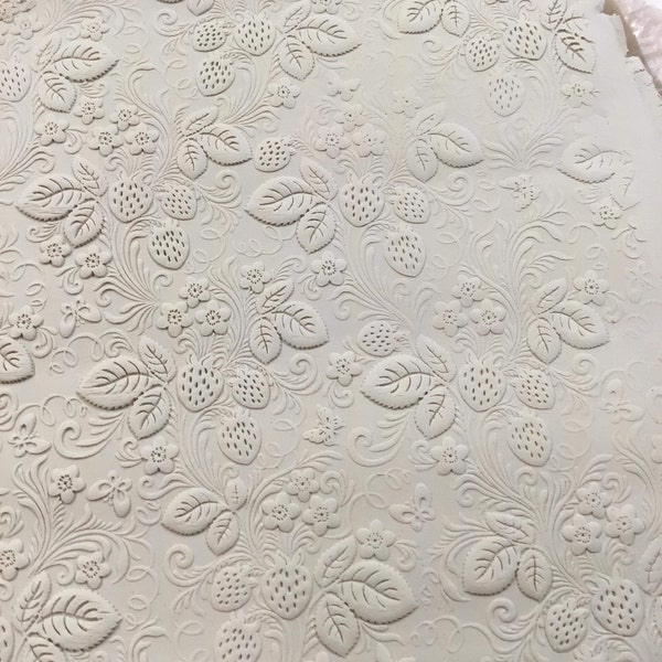 Rolling Pin Embossing Wild Strawberry Pattern, Embossed Cookies ...