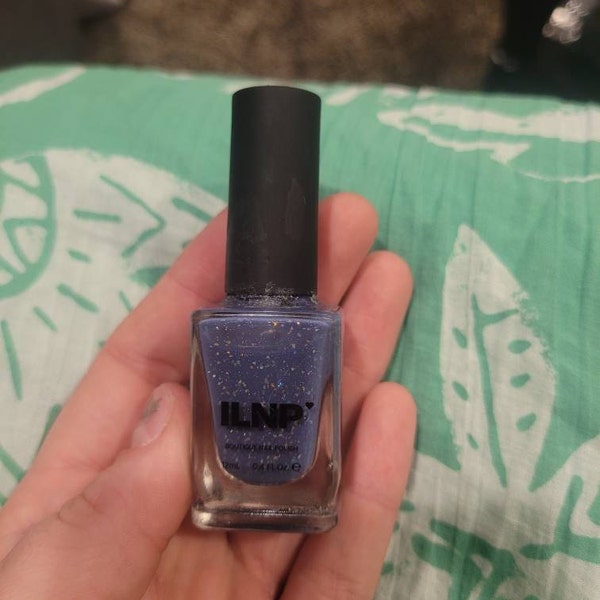 Starlight - Stormy Indigo Flakie Shimmer Nail Polish - Etsy