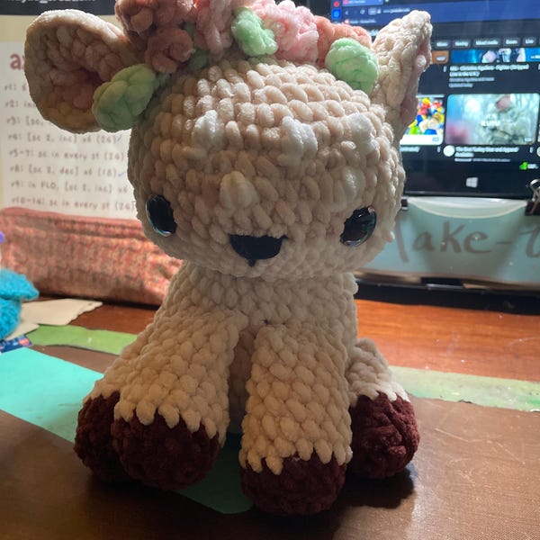 Amigurumi Fawn Pattern, Plush Pattern, Fawn, Crochet Fawn, Deer ...