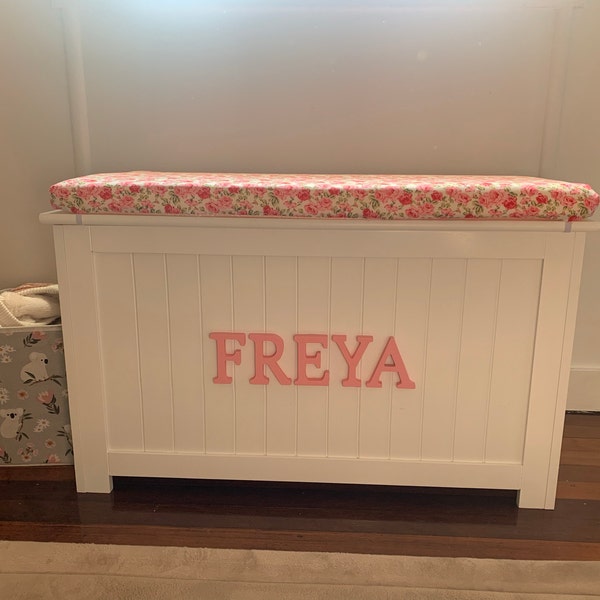 Girls Personalised Toy Box - Etsy