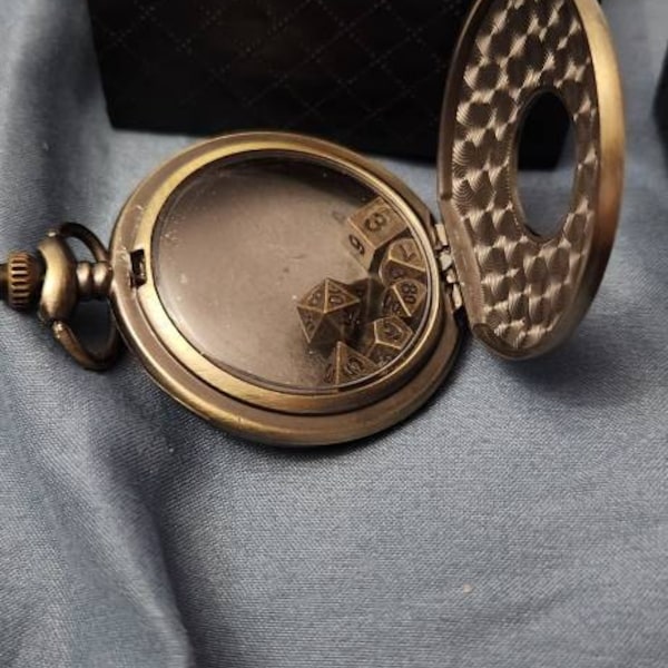 Vintage Pocket Watch Dice | D&D Dice | DND - Etsy