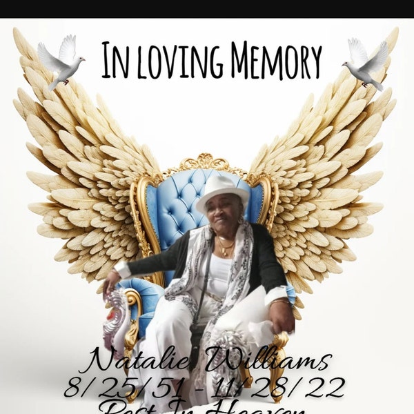 Pink Sky Gold Frames in Loving Memory Forever in Our Hearts Heavens ...