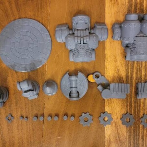 28mm | 32mm Giant Dwarf Golem Dnd Miniature Pathfinder Miniature | Dnd ...