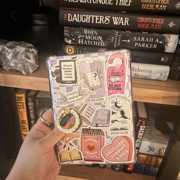 Printable Kindle Insert, Clear Case Insert, Checkered, Retro, Cherry ...