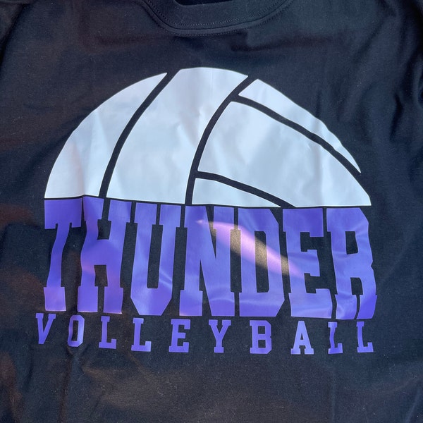 Personalized Volleyball Spirit Shirts | Customized With Your Mascot and ...