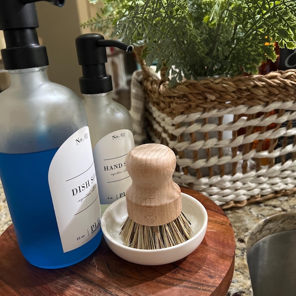 Zero Waste Cleaning Bundle Set | Solid Dish Soap | Eco-friendly Kitchen ...