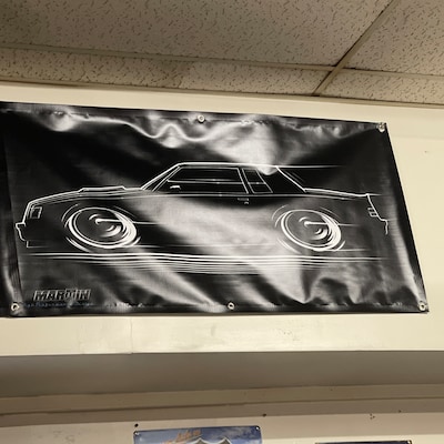 Ford Maverick Design BIG BANNER 1970 1971 1972 70 71 72 Silhouette Art ...