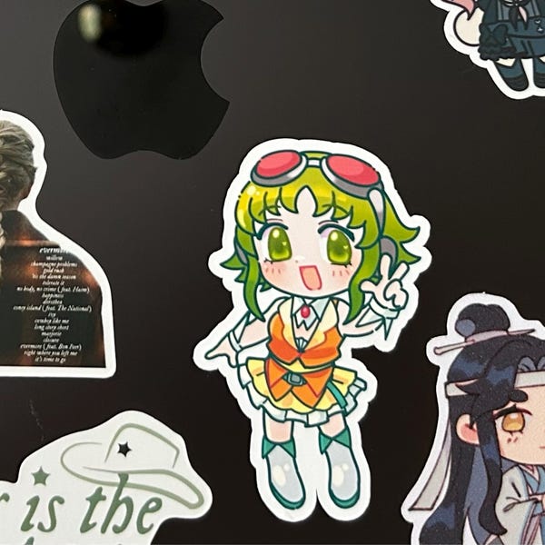 Gumi Megpoid 3" Sticker - Etsy