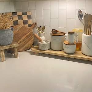 Rustic Wood Riser Farmhouse Style Riser Tabletop Riser Plant Stand Wood ...