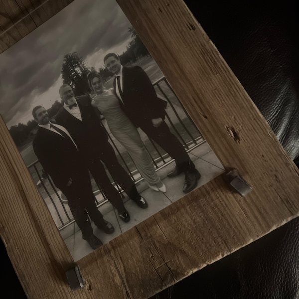 Bespoke Handmade Photo Frames - Made From Unique Pieces Reclaimed Wood ...