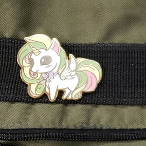 Pearlesqued Pals: Buttermint the Alicorn Winged Unicorn - Etsy UK