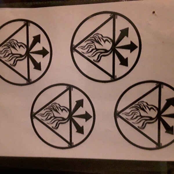 Constantine Arm Temporary Tattoos for Cosplayers. Red King Protection ...