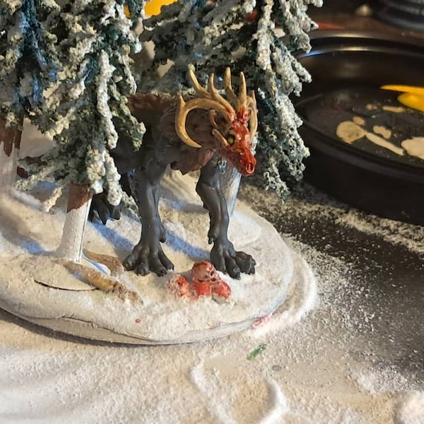 Wendigo Miniature for Dungeons and Dragons - Etsy
