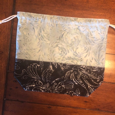 PATTERN, Drawstring Bag, Knitting Bag, PDF Sewing Pattern, Project Bag ...