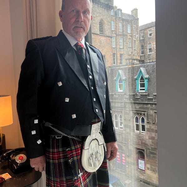 Scottish Men's Handmade Tartan Tie Formal Tie for Wedding Available in ...