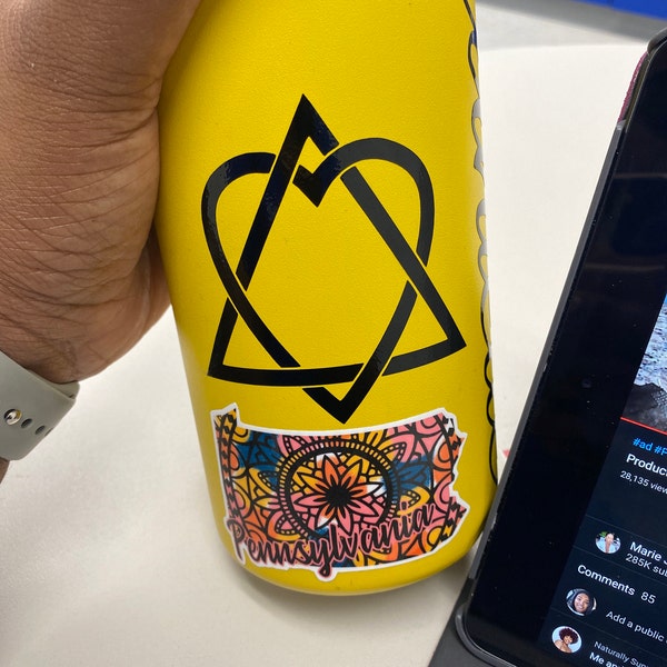 Adoption Decal, Adoption, Sticker, Adoptive Triangle, Adoption Symbol ...