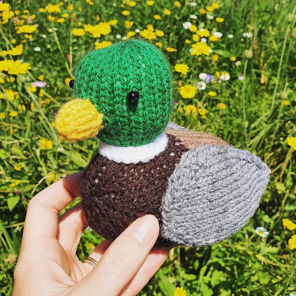 Beneduck Cumberquack Mallard Duck Knitting Pattern - Great Gift for ...