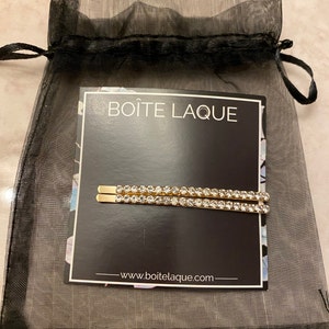 Gold Bobby Pin Box Bobby Pin Holder Hair Accessories Gold Bobby Pins ...