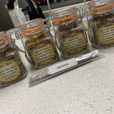 Mullein Herb & Jar - Etsy