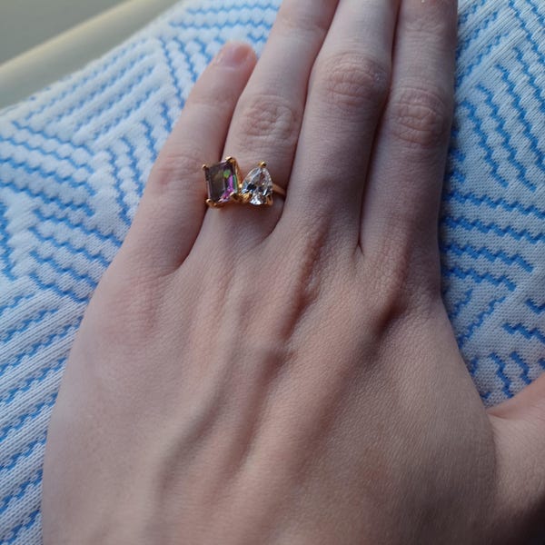 Natural Jade Ring, Genuine Jade Ring, Raw Jade Ring, Green Jade Ring ...