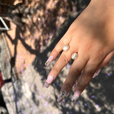 Genuine Silver-pure Silver-real Silver-handmade Silver Brutalist Silver ...