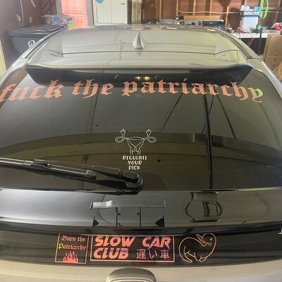 Pro Roe Decal, Pro Choice Bumper Sticker, Reproductive Rights, Women's ...