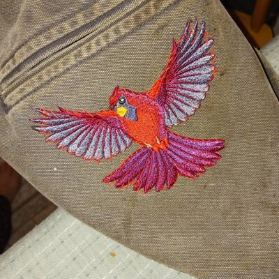 Raven Crow Flying Bird Embroidered Patch 3 Sizes Free USA - Etsy