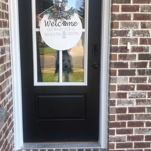 Home of a Veteran Round Door Sign Hero Door Sign Military - Etsy