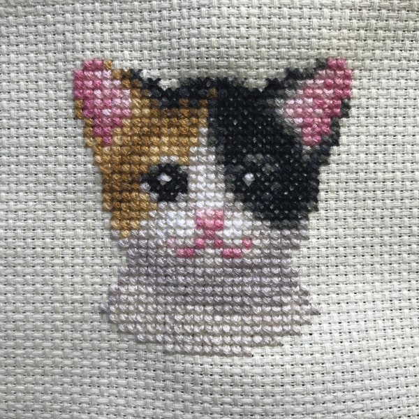 Calico Cat Bundle Cross Stitch Pattern PDF - Calico Cat Embroidery ...