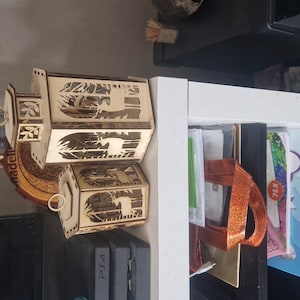 Rose Box Laser Cut Gift Box Envelope Home Décor Decorative Wedding Card ...