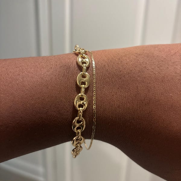 18k Gold Filled Hallowed Star and Attached Heart Engraved Pattern ...