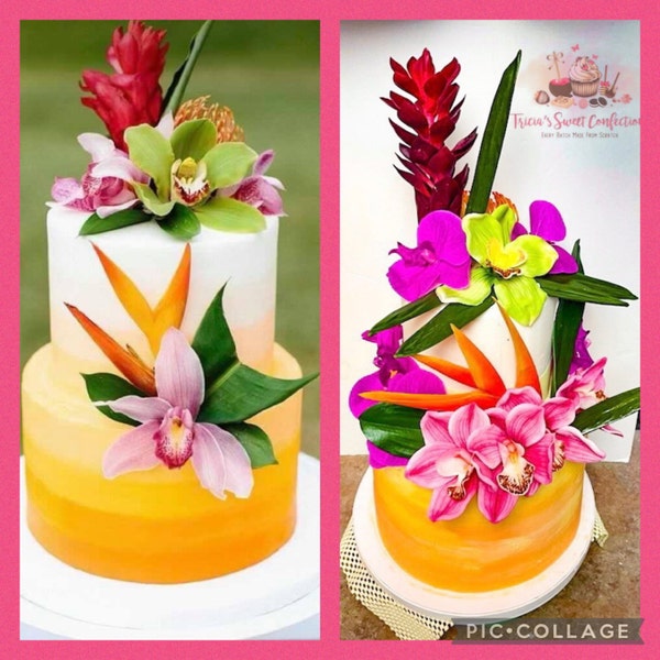 Faux Ginger, 3 Colors, Ginger Flower, Tropical Decor, Tropical Flower ...