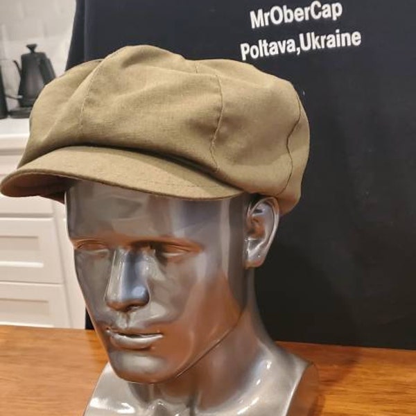Green Linen Hat,newsboy Hat,summer Cap,peaky Blinders Hat,shelby Cap,8 ...