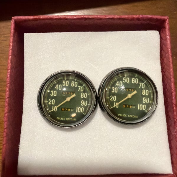 Engraved Cuff Links Vehicle Speedometer Boyfriend Gift Personalized ...