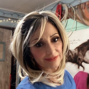 Orange Scene Wig Scene Emo Wig Long Straight Orange Wig - Etsy