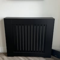 Black Radiator Cover - Etsy UK
