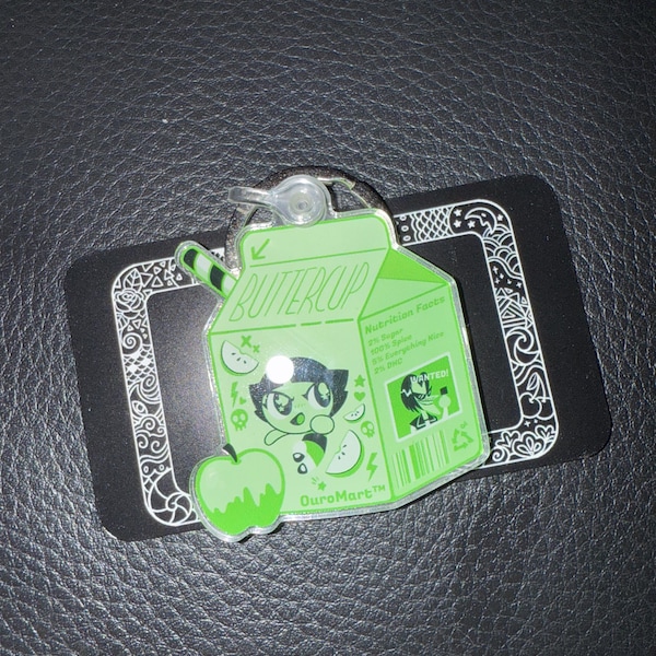 Blossom Bubbles and Buttercup Milk Acrylic Keychain - Etsy