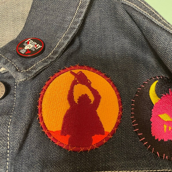 Pinhead Embroidered Patches - Etsy